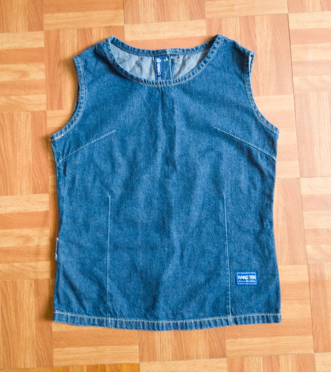 HANGTEN MAONG TOP, Women's Fashion, Tops, Sleeveless on Carousell