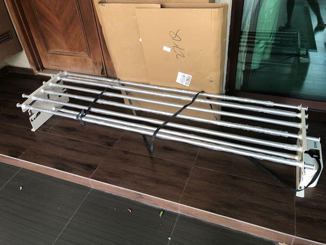 HDB BTO Laundry Rack (Brand New), Furniture & Home Living, Home ...