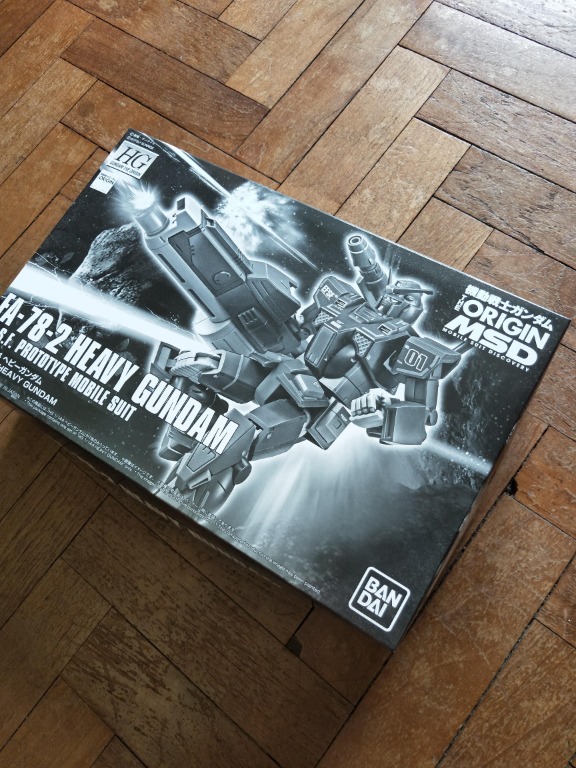 HG 1/144 Heavy Gundam Gunpla, Hobbies & Toys, Toys & Games on Carousell