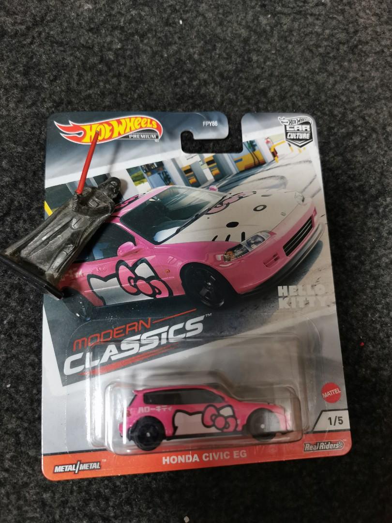 Hotwheels Honda civic hello kitty, Hobbies & Toys, Toys & Games on ...