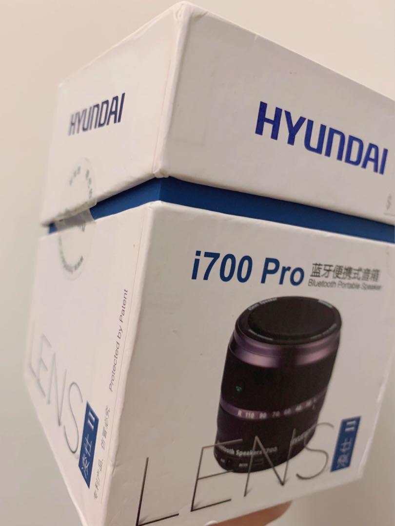 【HYUNDAI】i700 PRO 單眼鏡頭造型 多功能 藍芽喇叭, 音響器材, 可攜式音響設備 - Carousell
