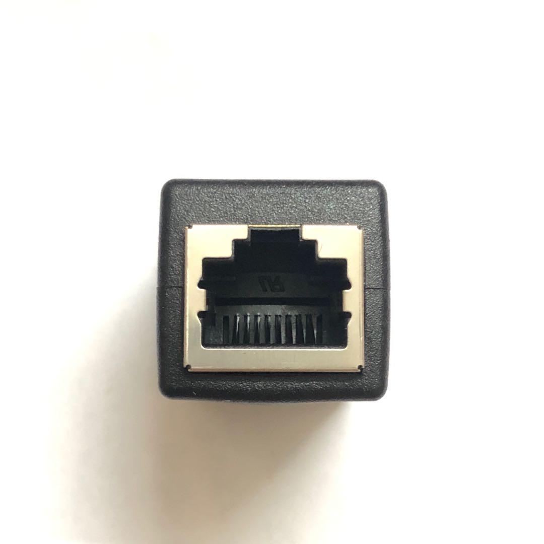Lan 線延長接頭 ethernet cable extension connector I-joint coupler, 電腦＆科技, 電腦 ...