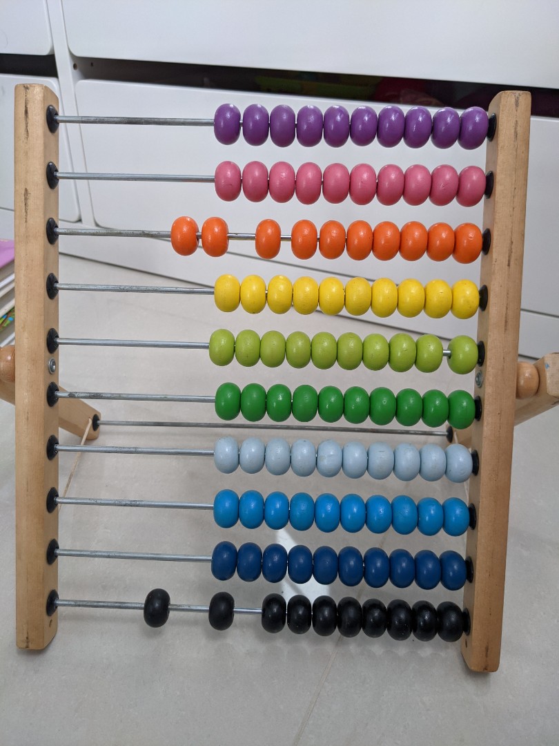Ikea Abacus Toy, Hobbies & Toys, Toys & Games on Carousell