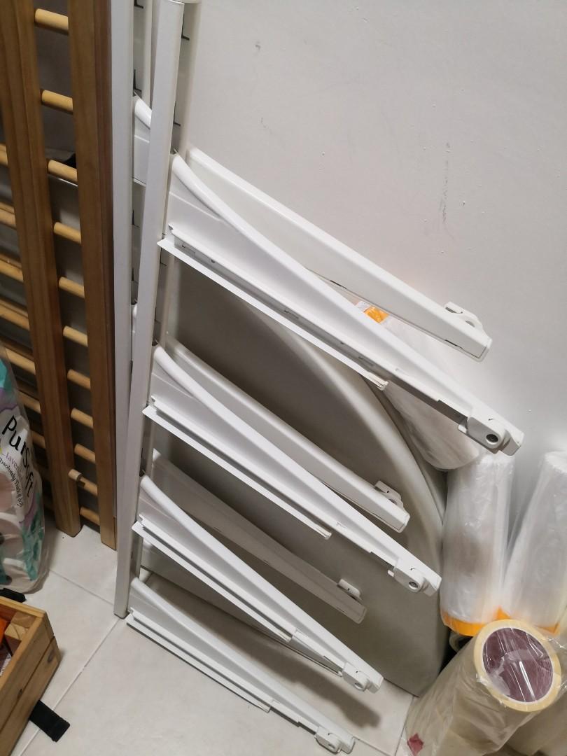 Ikea algot rail and bracket, Furniture & Home Living, Furniture ...