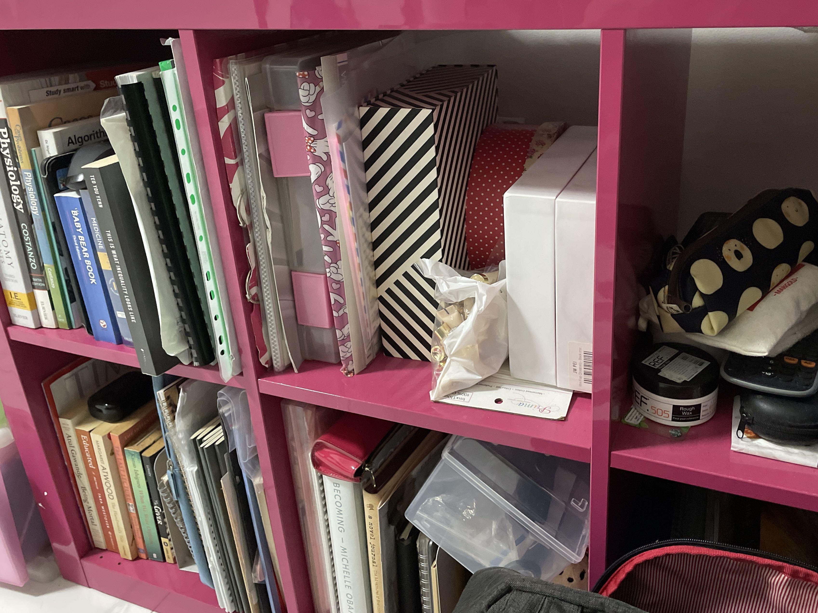 Pink Ikea Kallax Shelf, Furniture & Home Living, Furniture, Shelves ...