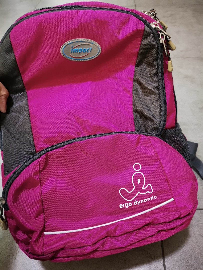 Impact Ergonomic School Backpack, Women's Fashion, Bags & Wallets ...