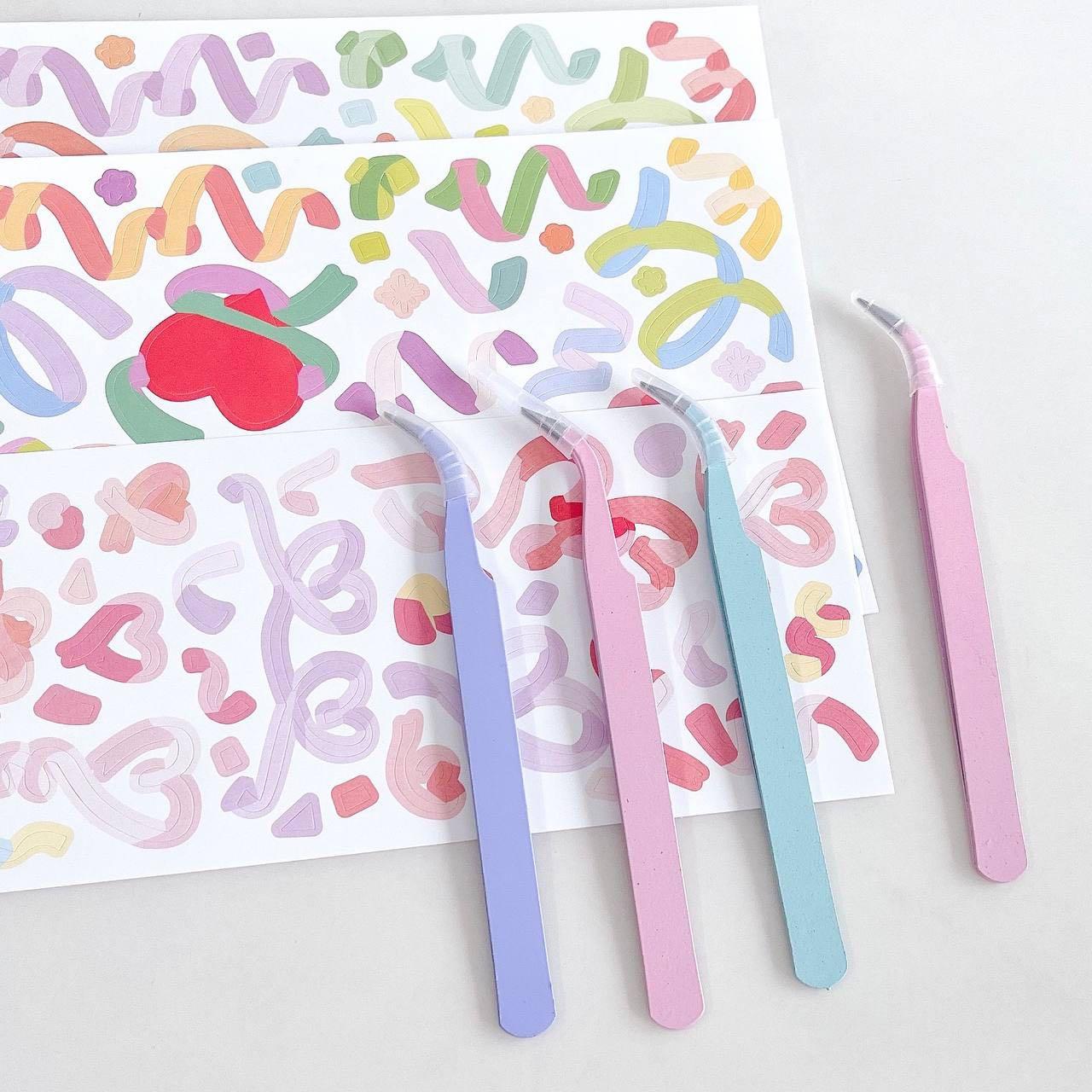 [Instock] Sticker Tweezer Bullet journal decoration bujo deco kpop ...