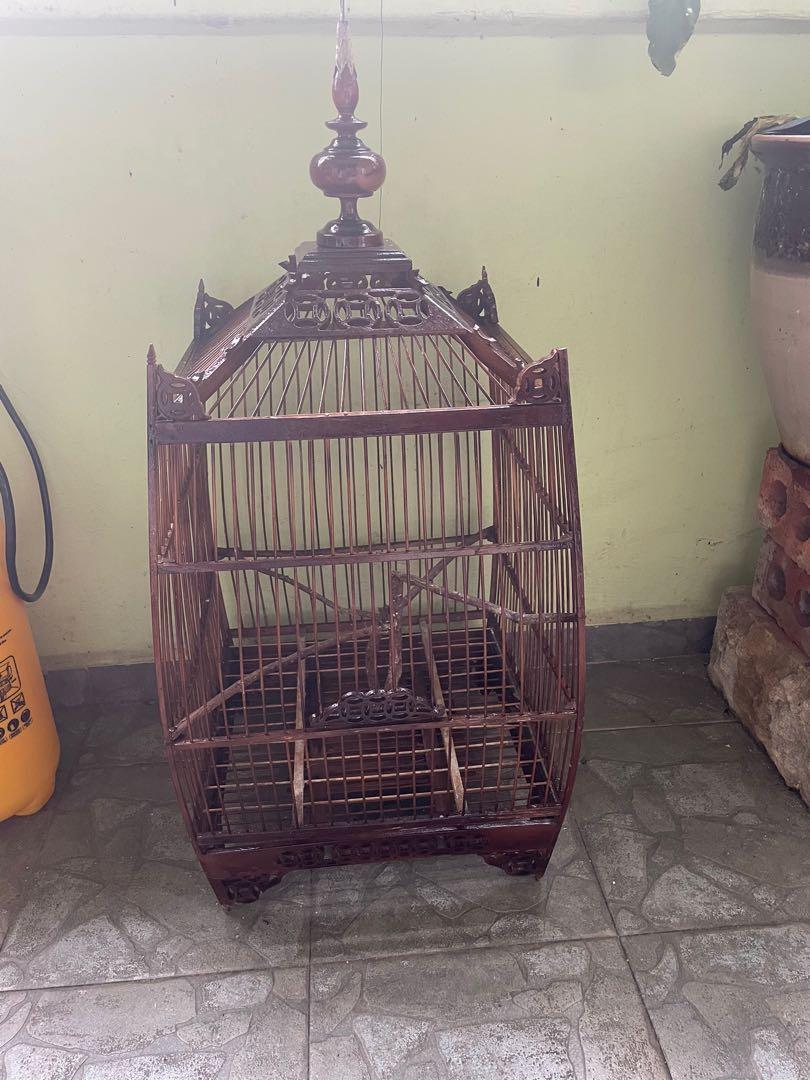 Jambul square cage, Pet Supplies, Homes & Other Pet Accessories on Carousell