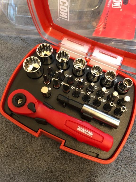 Japan Rubicon Screwdriver Set Narrow Space Socket Torx Phillips Hexagon ...