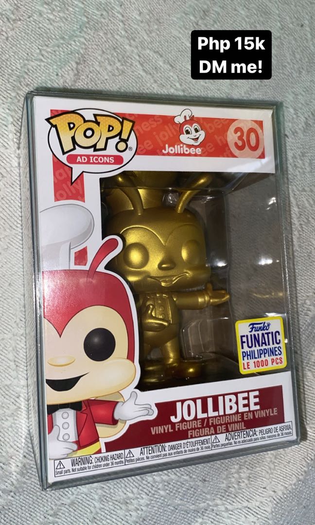 Jollibee Metallic GOLD LE 1000, Hobbies & Toys, Toys & Games on Carousell