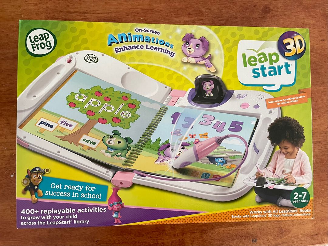LeapFrog LeapStart 3D Interactive Learning System (Pink), Hobbies ...