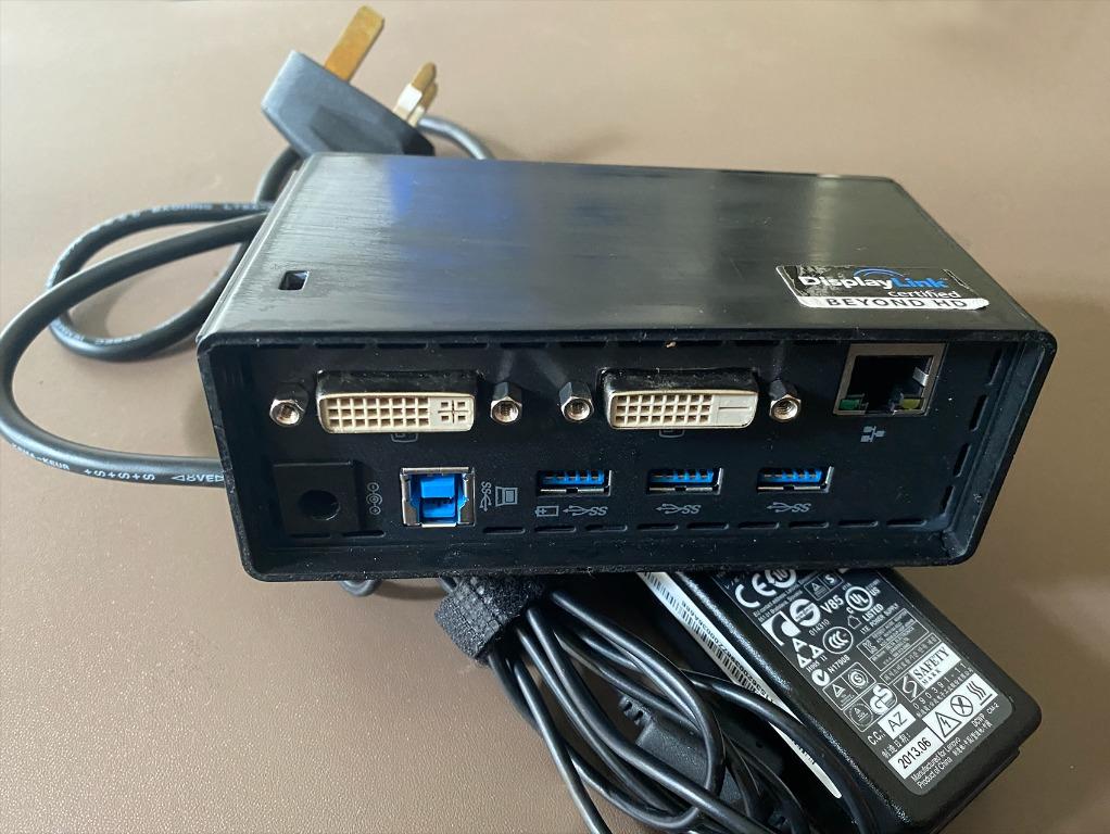 LENOVO ThinkPad USB 3.0 Dock Docking Station Model DU9019D1, Computers ...