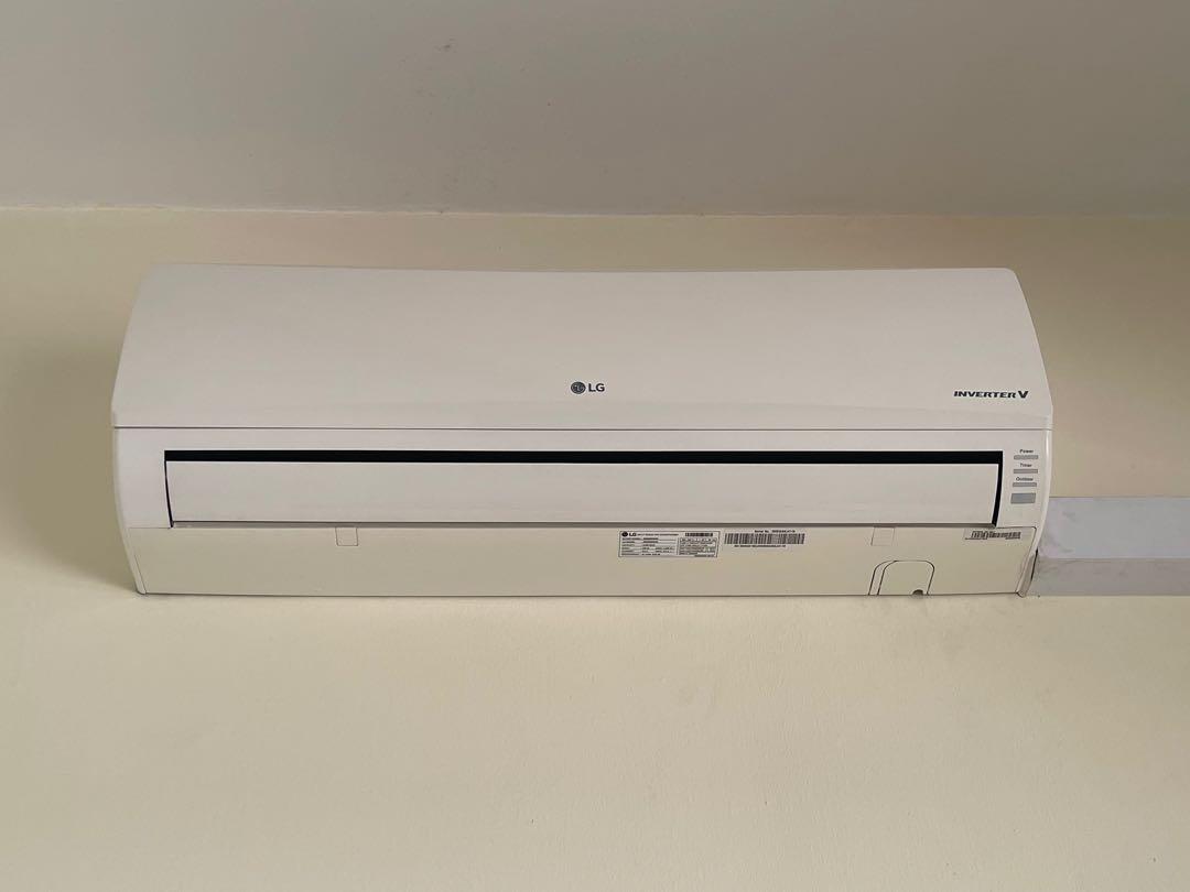 LG inverter v system 1 aircon with compressor, TV & Home Appliances ...