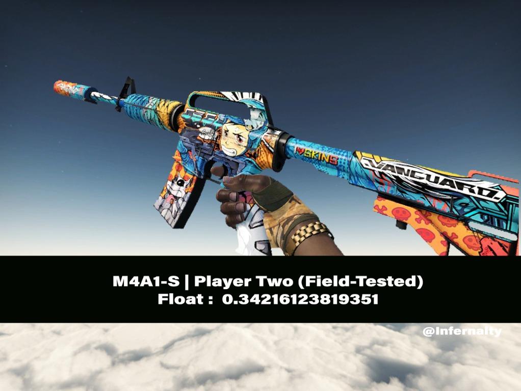 M4A1-S Player Two FT FIELD_TESTED CSGO SKINS KNIVES YELLOW_SKIN, Video ...