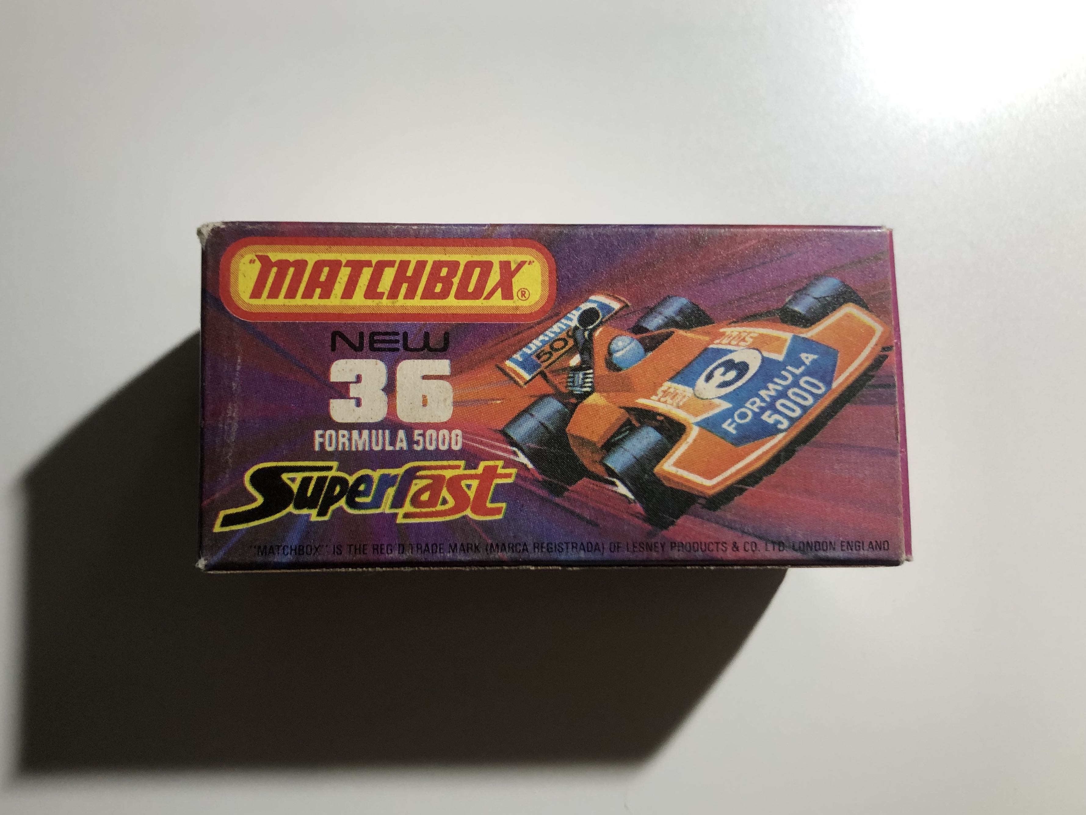 Matchbox 36 formula 5000, Hobbies & Toys, Toys & Games on Carousell