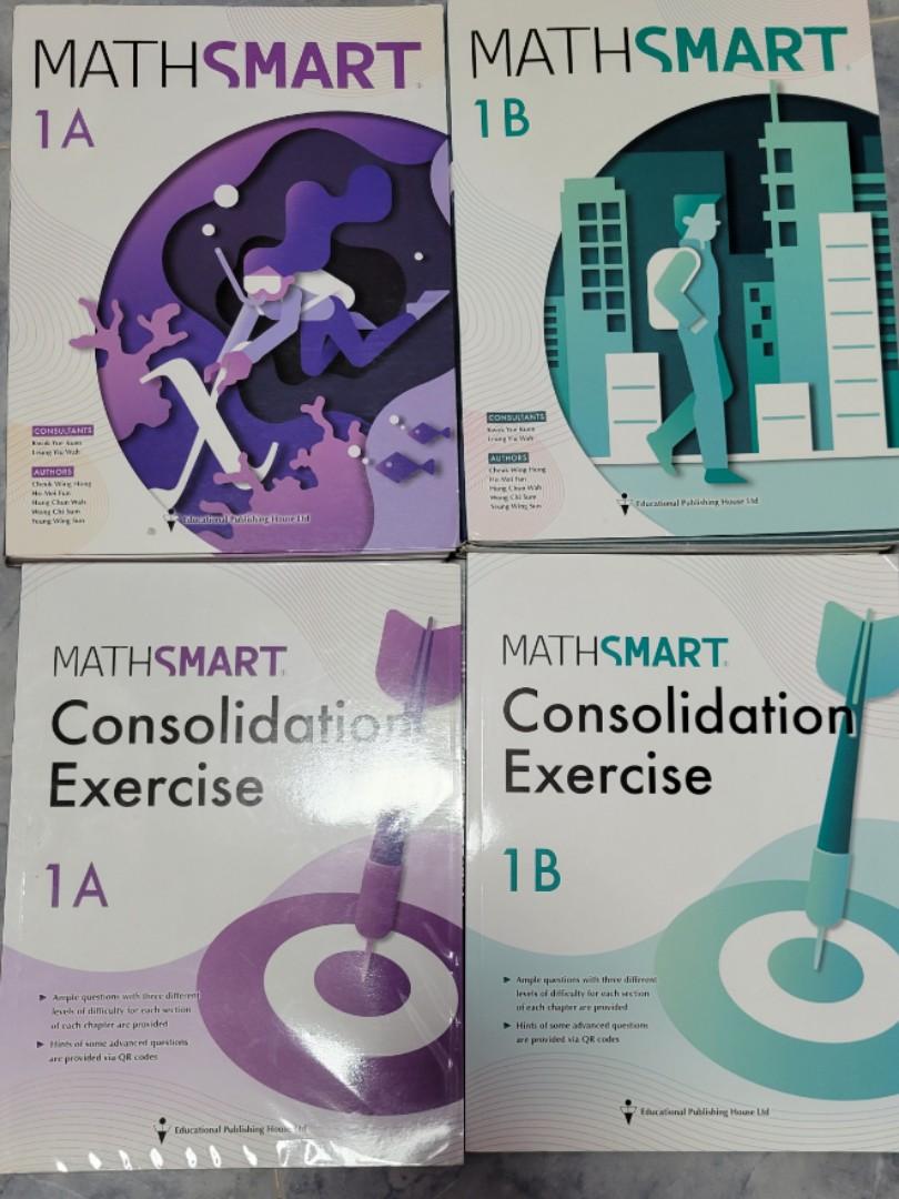 MathSmart 1A+1B, 興趣及遊戲, 書本 & 文具, 教科書 - Carousell