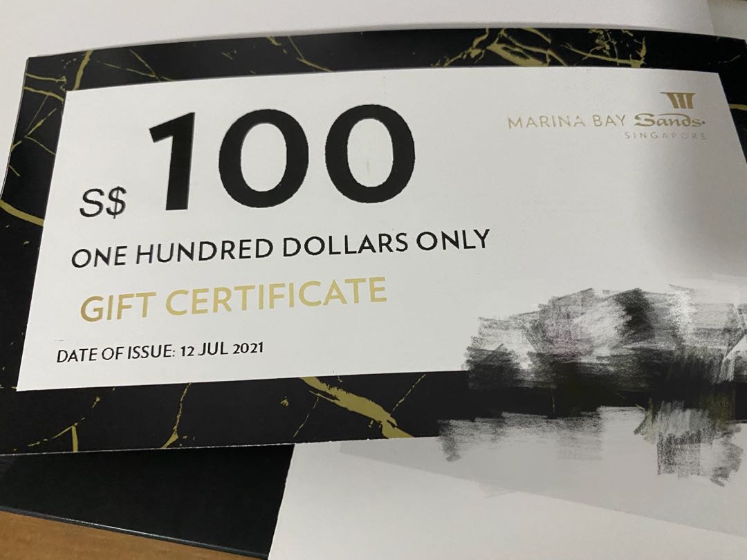 MBS Voucher, Tickets & Vouchers, Vouchers on Carousell