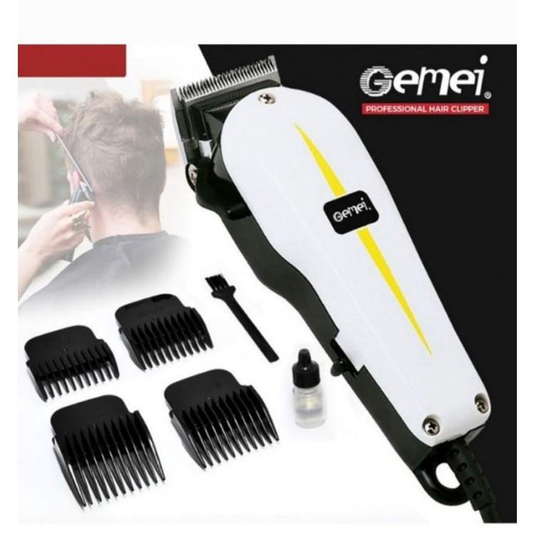 Mesin gunting rambut Geemy hair trimmer, Beauty & Personal Care, Hair ...