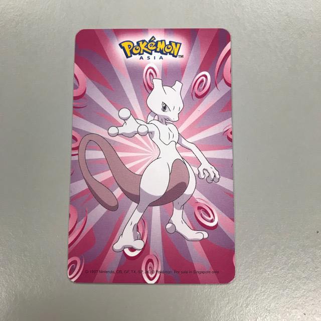Mew Two Pokémon EZ Link Card, Hobbies & Toys, Travel, Travel Essentials ...