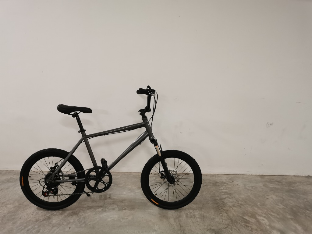 (SG Ready Stock) Mini Velo with front suspension and 7 speed, Sports ...