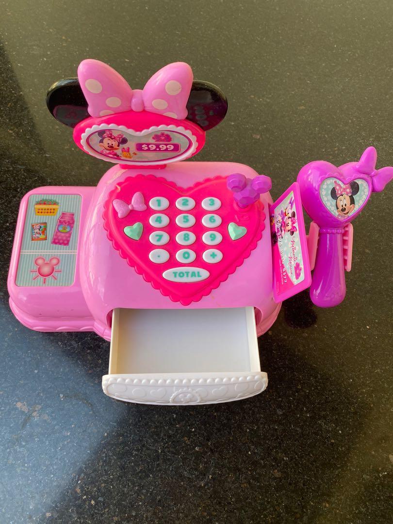 Minnie Mouse Cash Register, Hobbies & Toys, Toys & Games on Carousell
