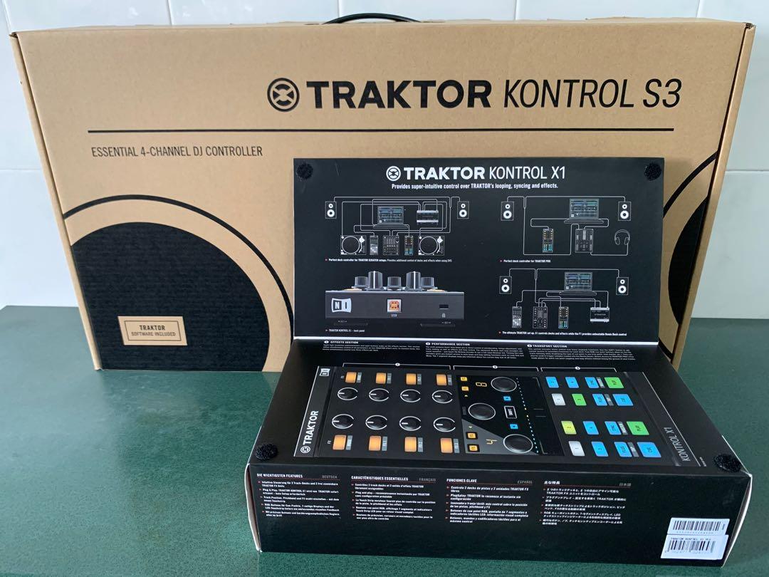 [Bundle] NI Traktor Kontrol S3 & X1 Mk2 DJ Controllers, Hobbies & Toys ...