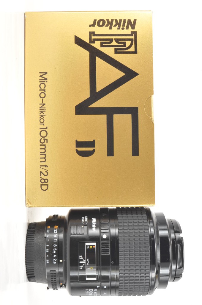NIKON AFD 105mm F:2.8 Ais MACRO LENS with 1 : 1 MACRO RATIO ...