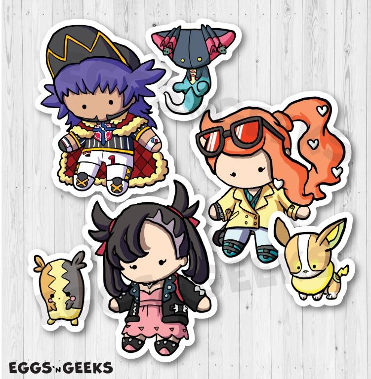 Nintendo Gamefreak Game Pokemon Sword Shield SWSH Switch Chibi ...