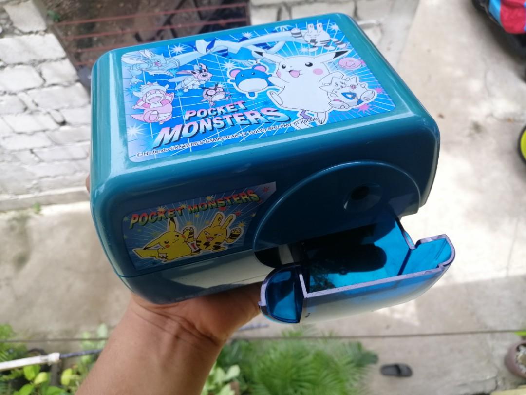 Nintendo Pokemon pocket monster Electric Pencil Sharpener! Made in ...
