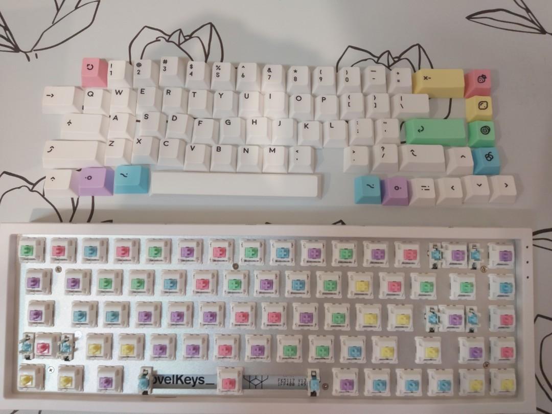 NK65 Milkshake Edition + Upgrades, Computers & Tech, Parts ...