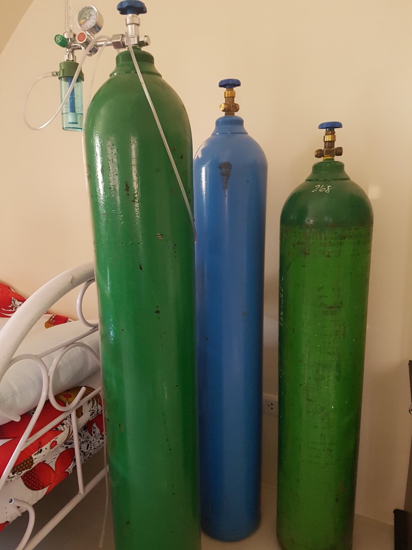 Oxygen Tank, Health & Nutrition, Medical Supplies & Tools on Carousell
