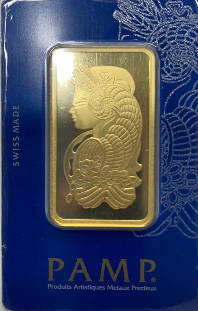 PAMP GOLD BAR 50 GRM, Men's Fashion, Watches & Accessories, Jewelry on ...