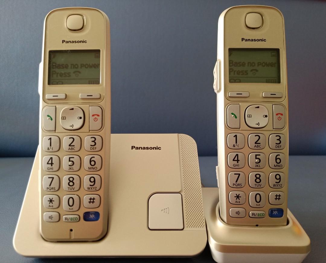 Panasonic twin phone, TV & Home Appliances, Other Home Appliances on ...