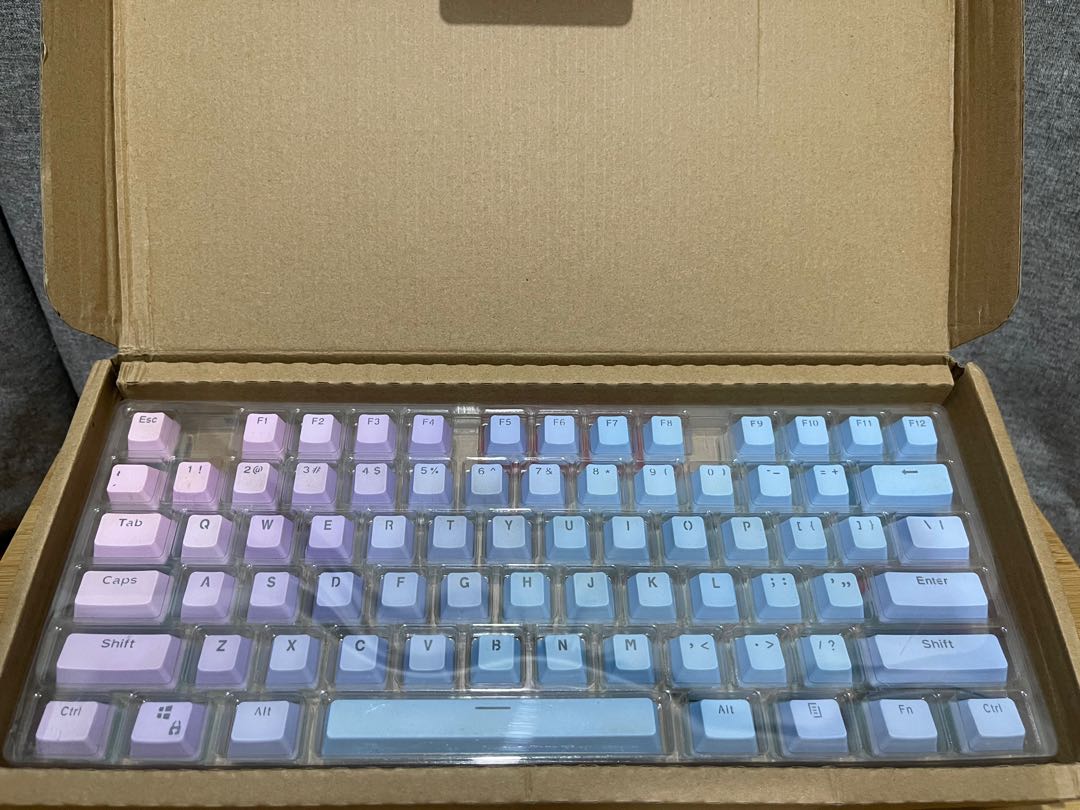 Pastel Blue Keycaps, Computers & Tech, Parts & Accessories, Computer ...