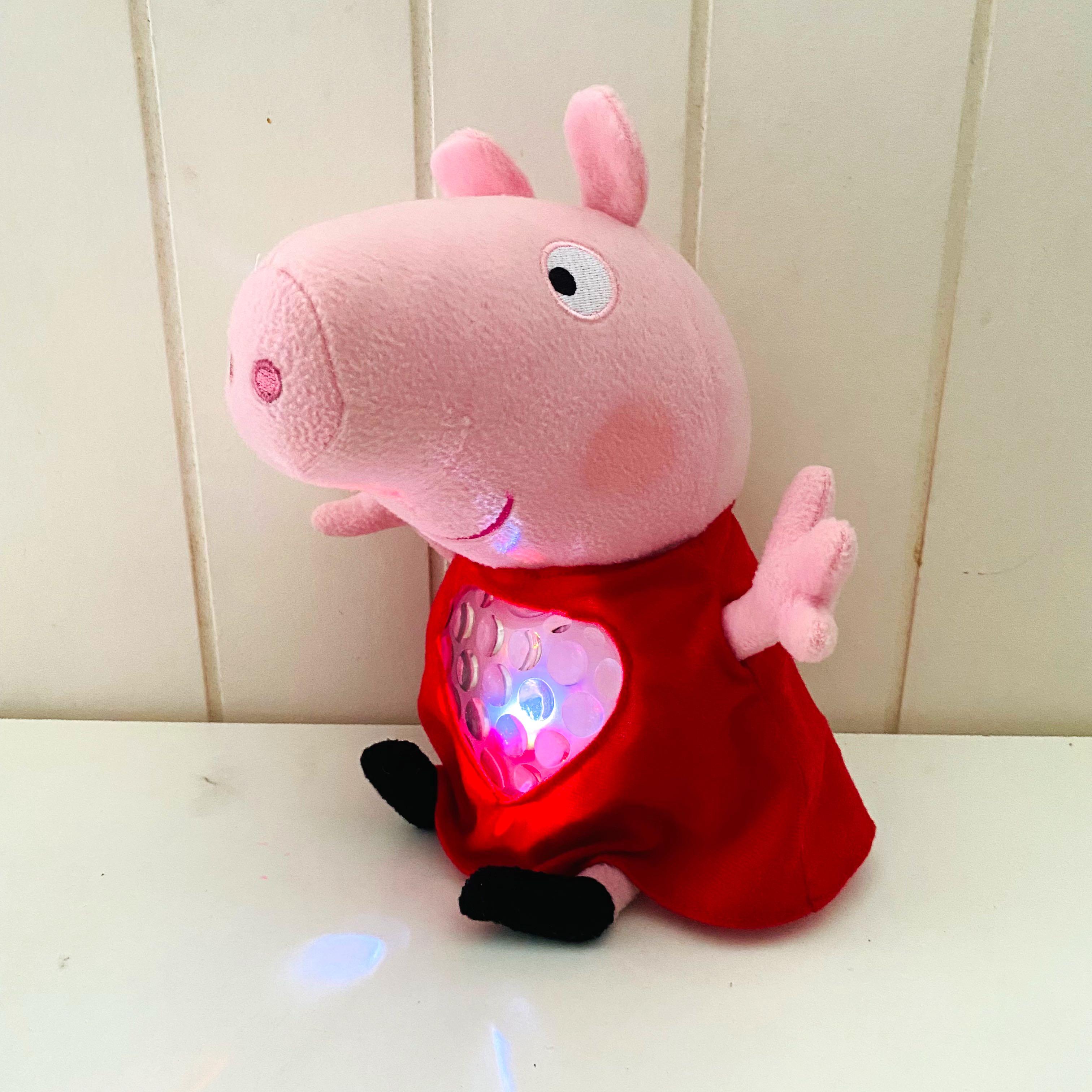 Peppa pig soft toy with light and music, Hobbies & Toys, Toys & Games ...