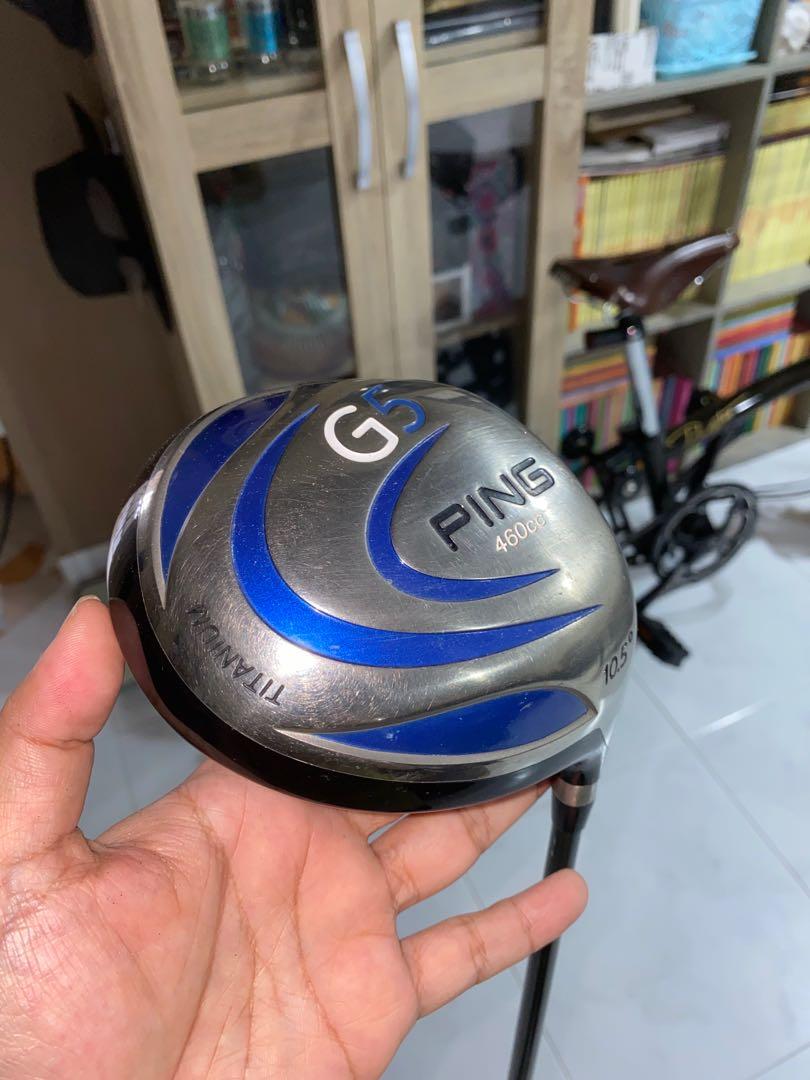 Ping G5 460cc Titanium Driver, Sports Equipment, Sports & Games, Golf ...