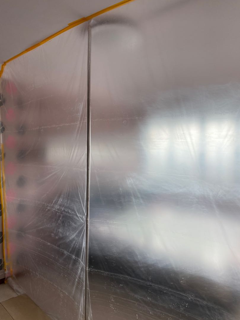 Extendable Poles n Plastic Sheets, Furniture & Home Living, Furniture ...