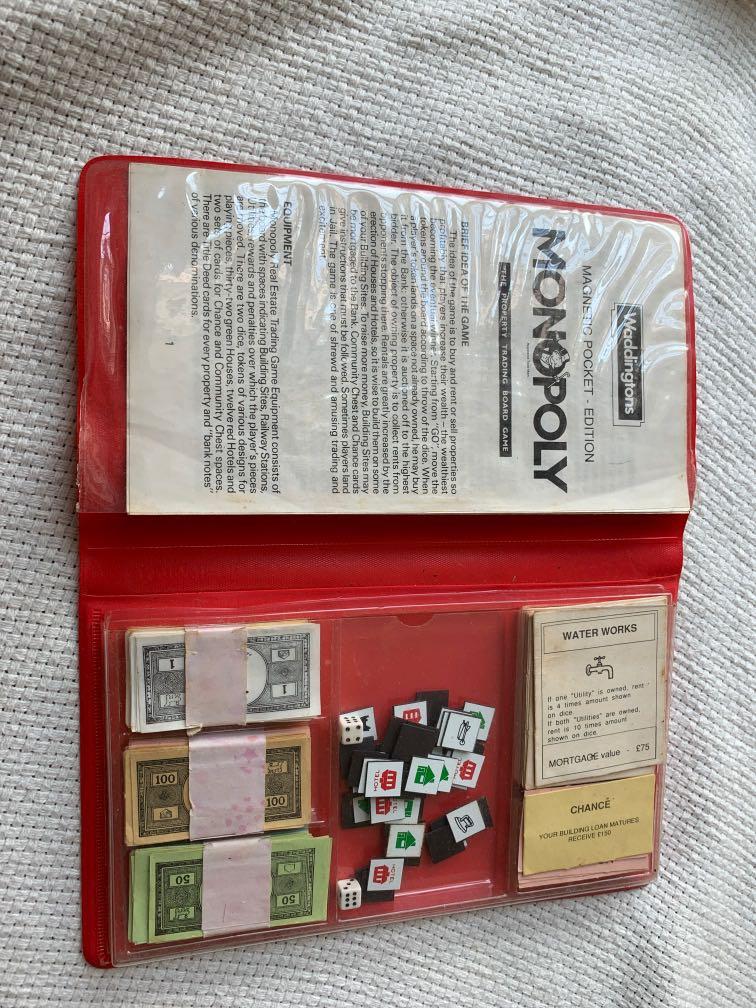 Pocket Monopoly, Hobbies & Toys, Toys & Games on Carousell