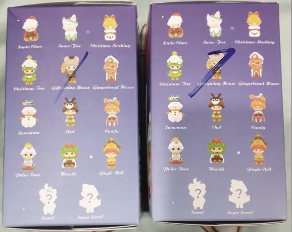️WHOLE BOX NEW popmart bunny winter series ️, dimoo christmas, popmart ...