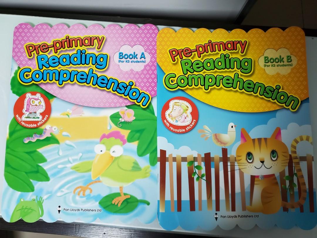 Pre primary Reading Comprehension, 興趣及遊戲, 書本 & 文具, 書本及雜誌 - 補充練習 - Carousell