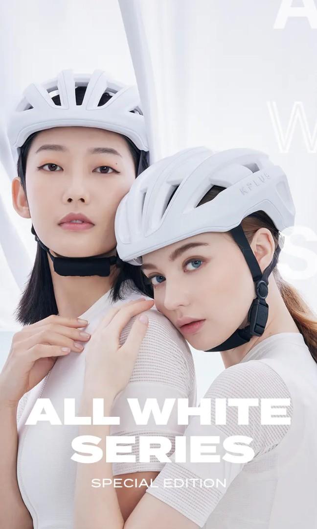 [PRE-ORDER via LAZADA] KPLUS Nova Helmets (Glacier Blue / All White Series) Special Edition ...