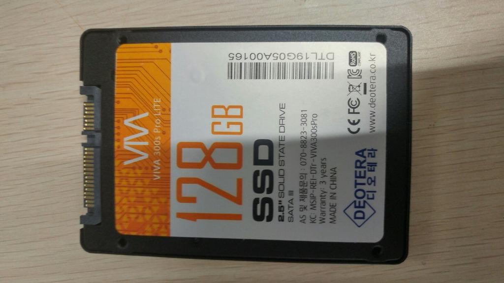 Pre-Owned VIVA 300S PRO 128GB SATA SSD 2.5", Computers & Tech, Parts ...