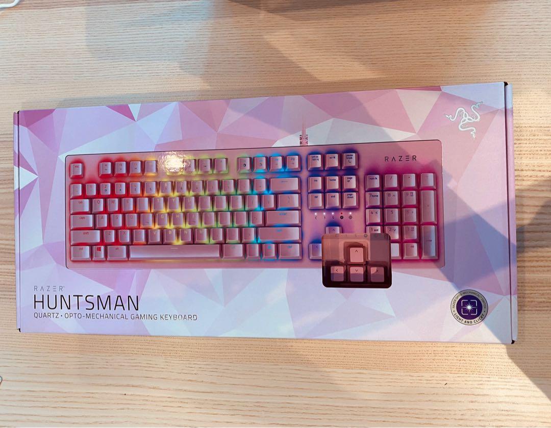 Razer Huntsman Pink Mechanical Keyboard, Computers & Tech, Parts ...