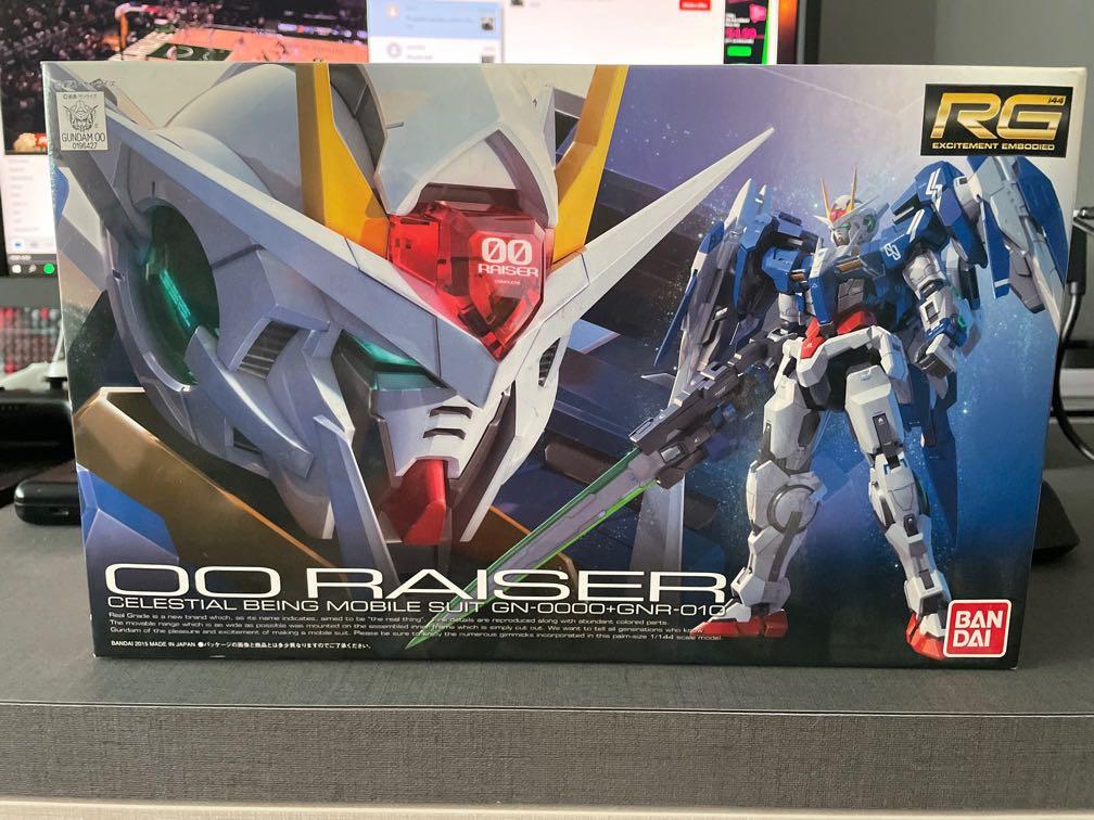 RG OO Raiser Gundam, Hobbies & Toys, Toys & Games on Carousell