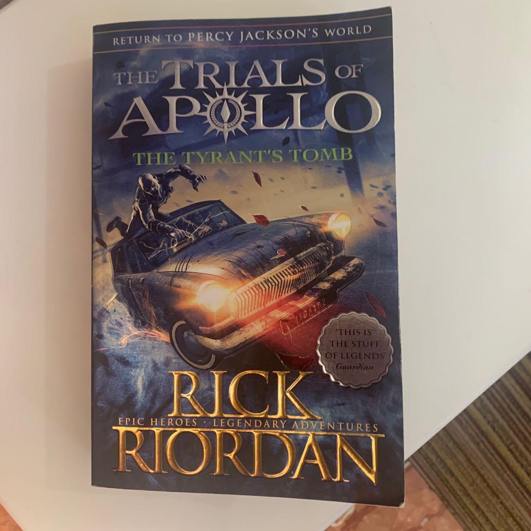 Rick Riordan Percy Jackson The Trials Of Apollo Book Four The Tyrants
