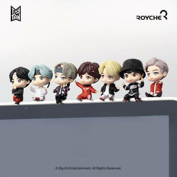 Royche BTS Tiny Tan Mic Drop Monitor Figures, Hobbies & Toys, Memorabilia & Collectibles, K-Wave ...