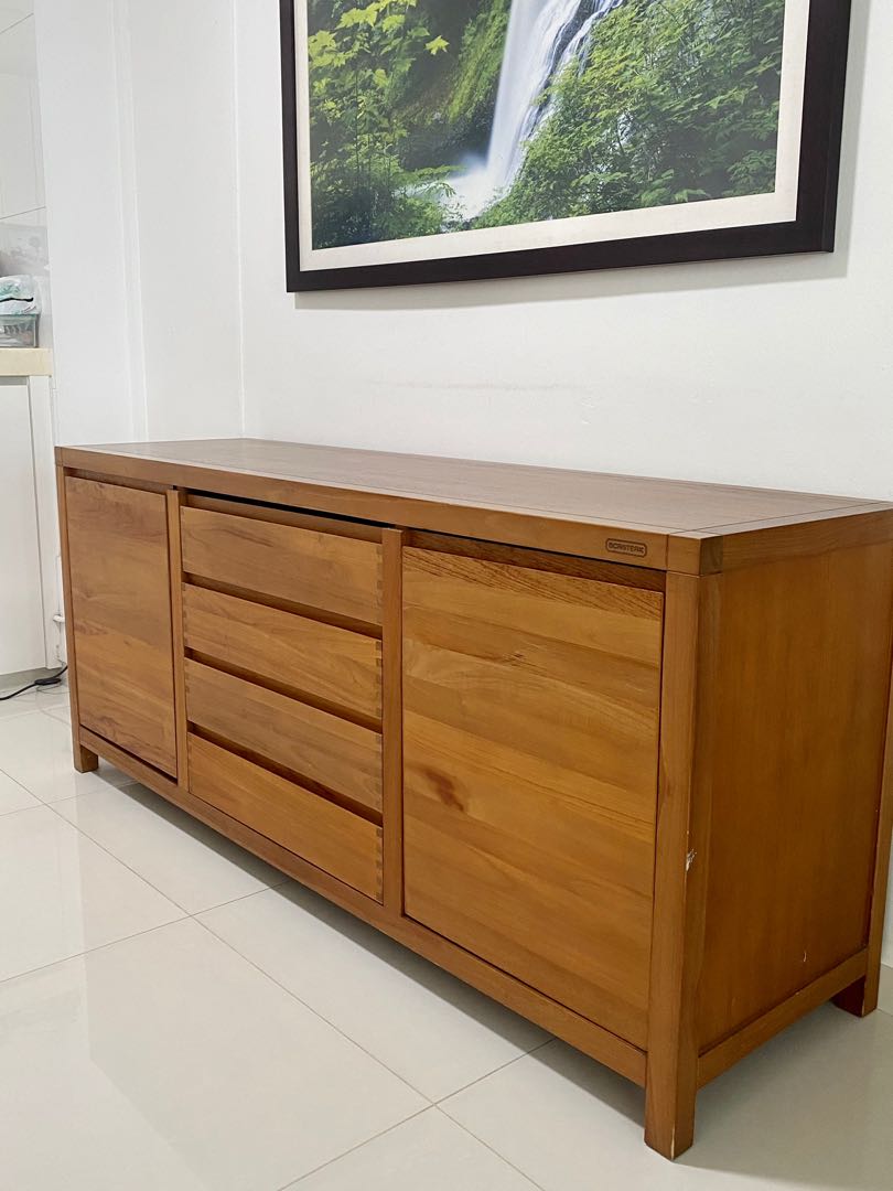 Scanteak Solid Teak Sideboard & Cabinets, Furniture & Home Living ...