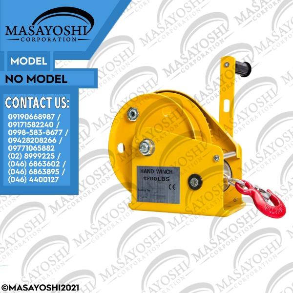 Self-Locking Winch | Hoist | Pulley | Lifting Equipment | Rigging ...
