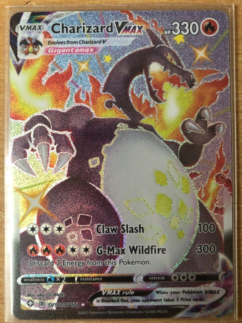 Shiny Charizard VMAX | Shining Fates | Pokémon TCG | Freshly-pulled ...