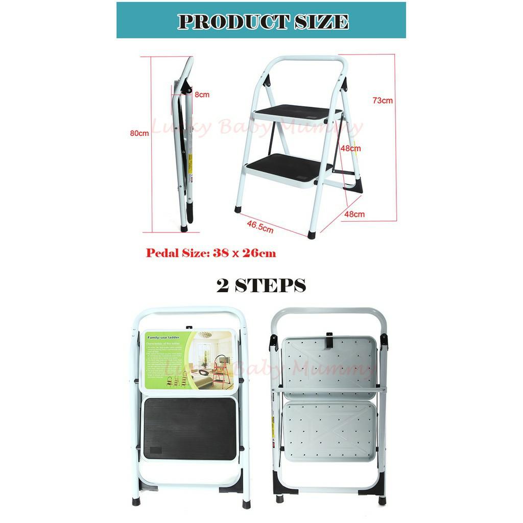 Stable 2 Step Ladder Brand New, Furniture & Home Living, Home ...